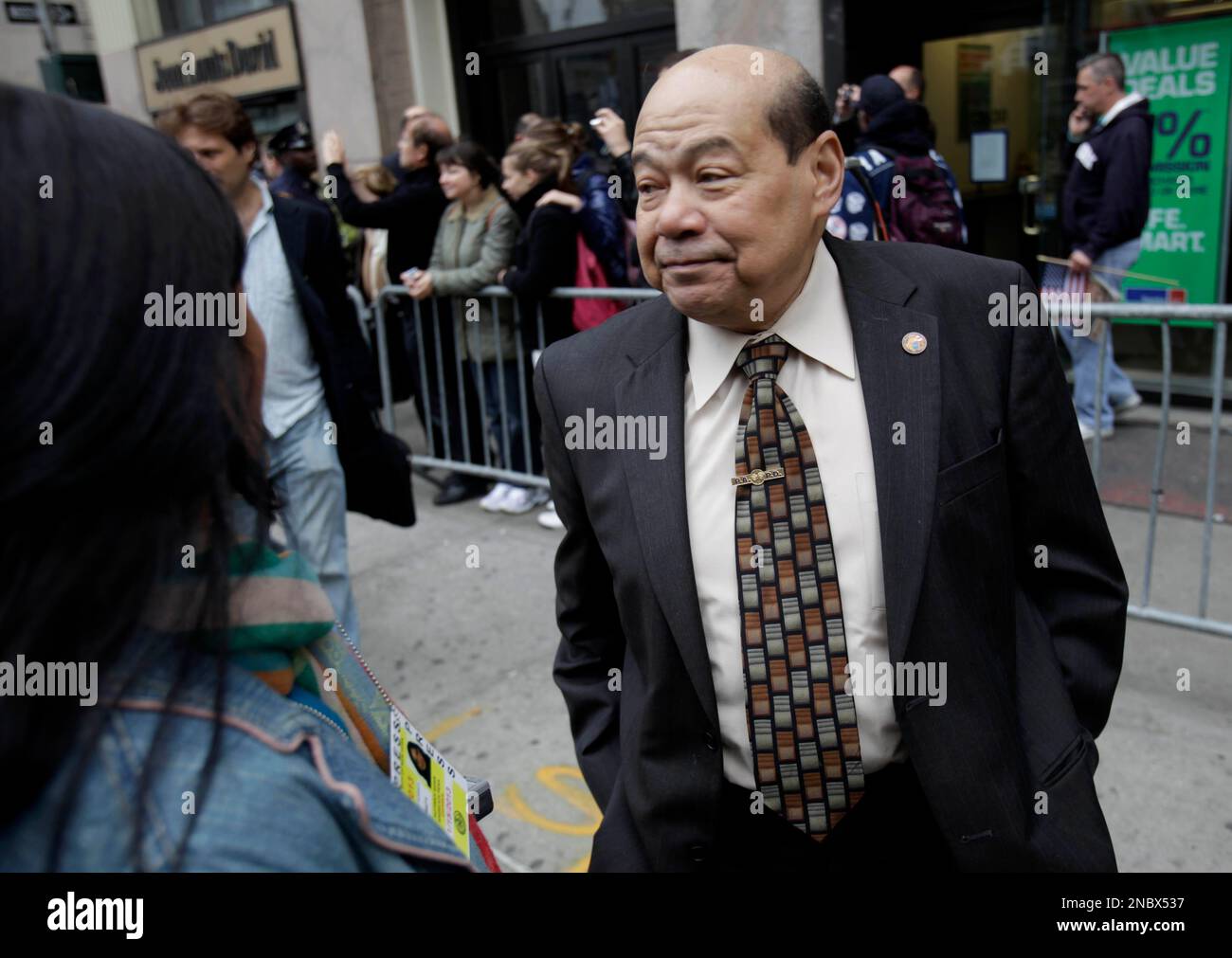 Prudencio Lemagne, whose son David Lemagne was killed on Sept. 11, 2001 ...