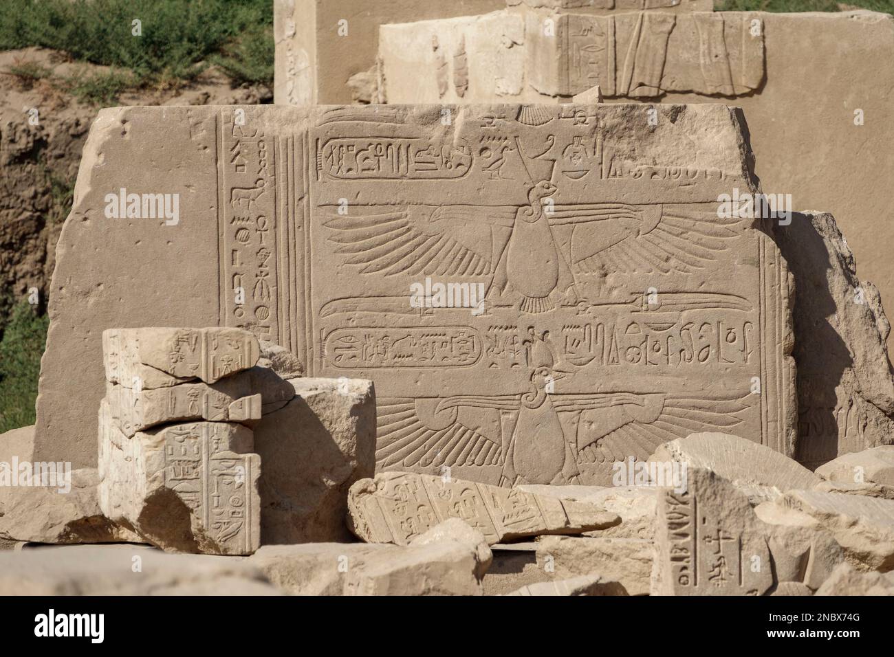 The Precinct of Mut, at Karnak Temple, Luxor, Egypt Stock Photo - Alamy