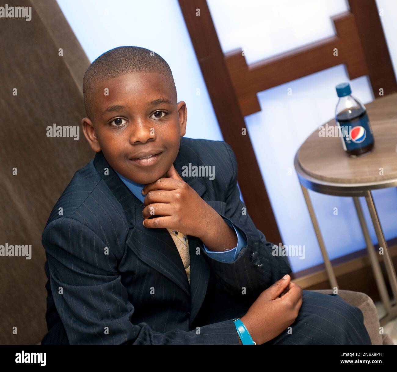 LaShaun Armstrong poses for a photo during the United Athletes ...