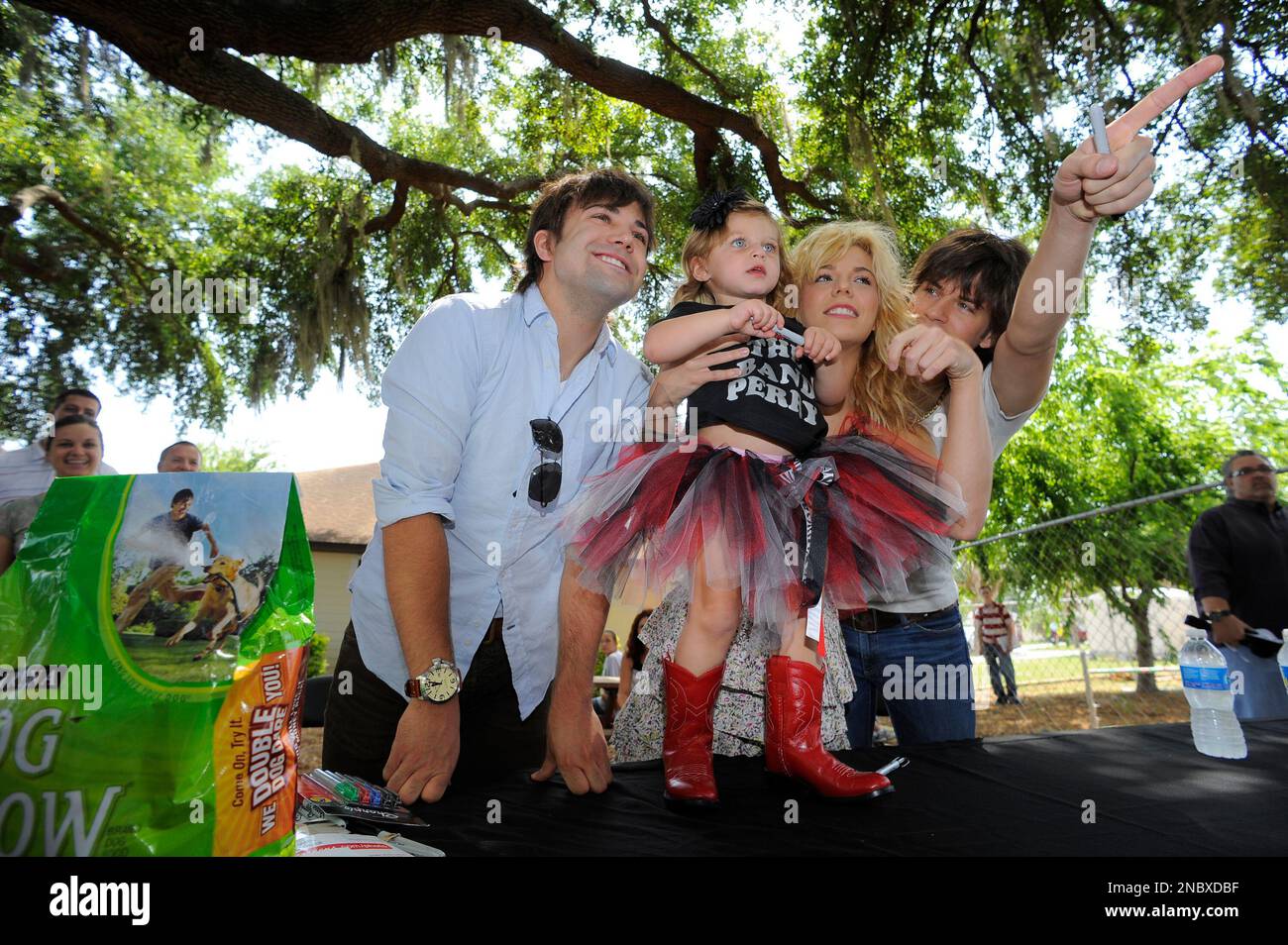 Members of The Band Perry, from left, Neil Perry, Kimberly Perry and ...