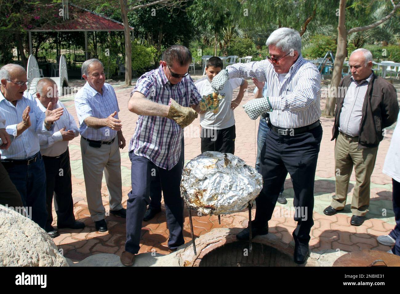 Hanna Hashweh, second right, a Jordanian friend of Kate Middleton's ...