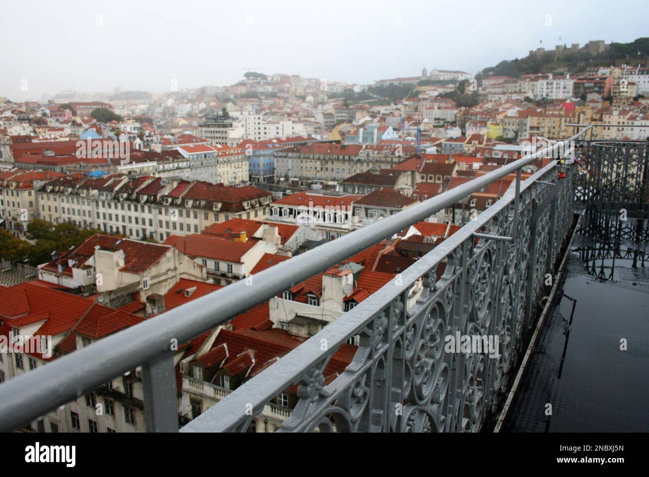 Rooftop of Lisbon, Portugal Stock Photo - Alamy
