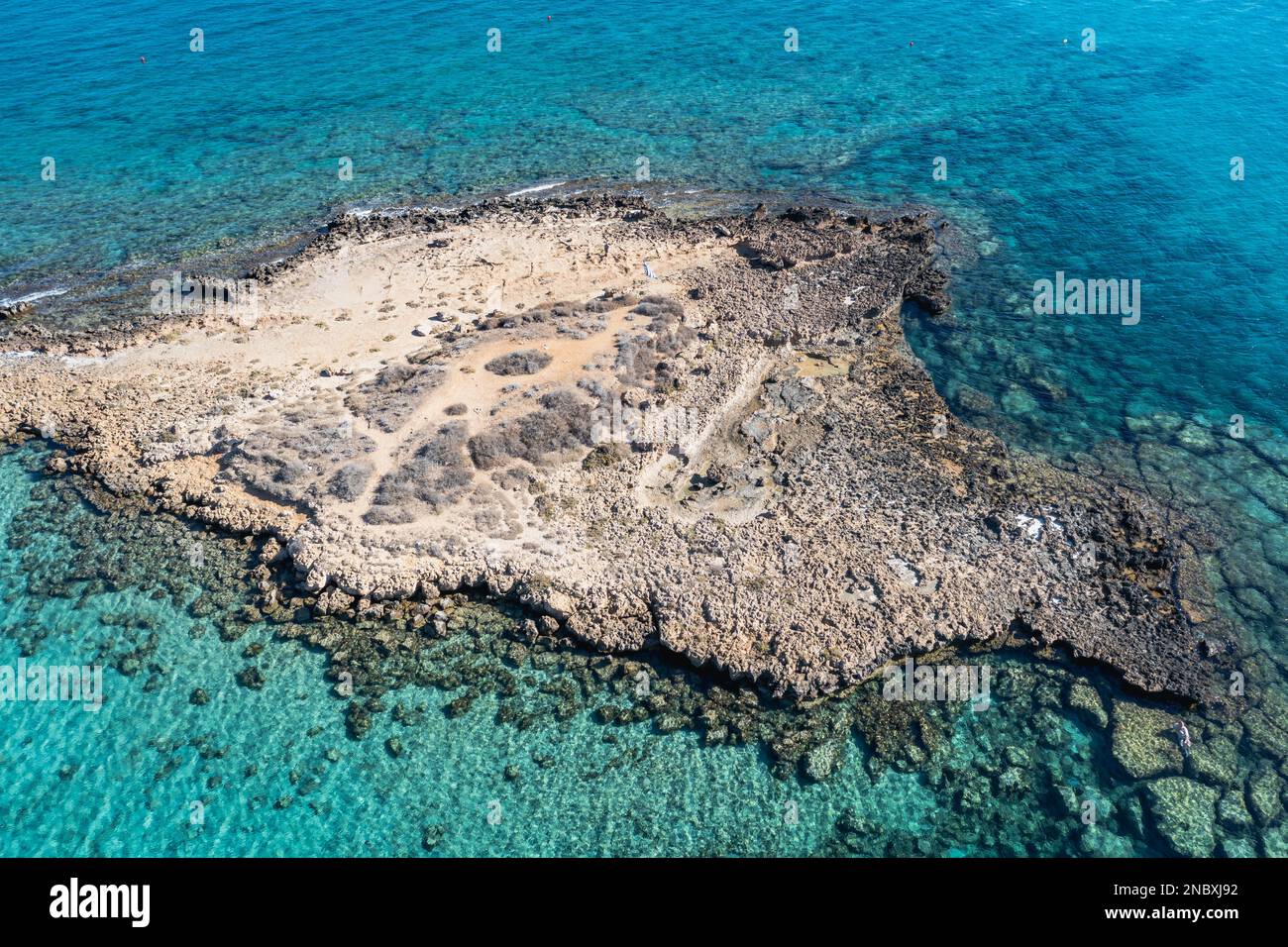 Fig Tree Bay isle in Protaras resort in Famagusta District, Cyprus ...