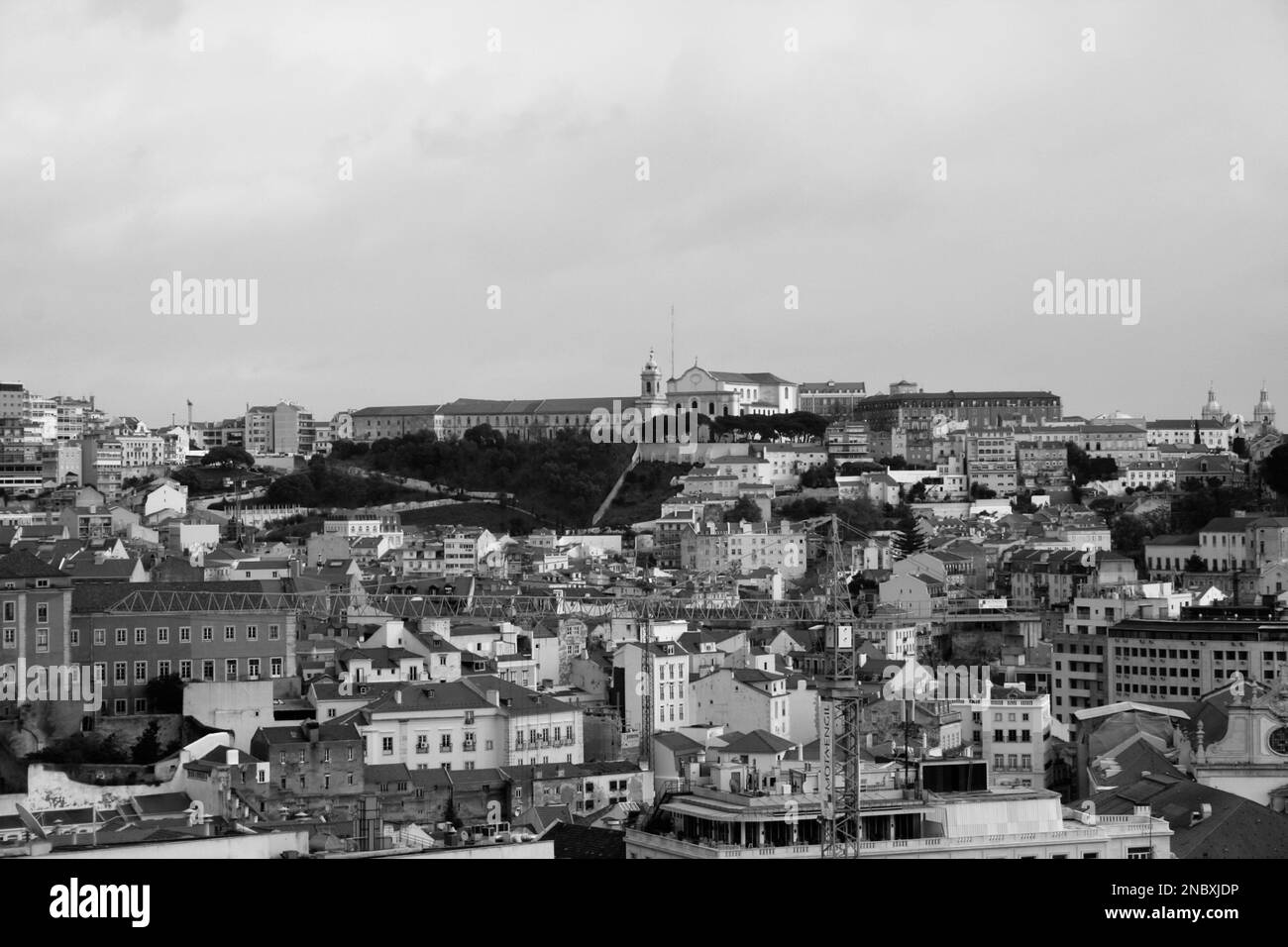 Rooftop of Lisbon, Portugal Stock Photo - Alamy