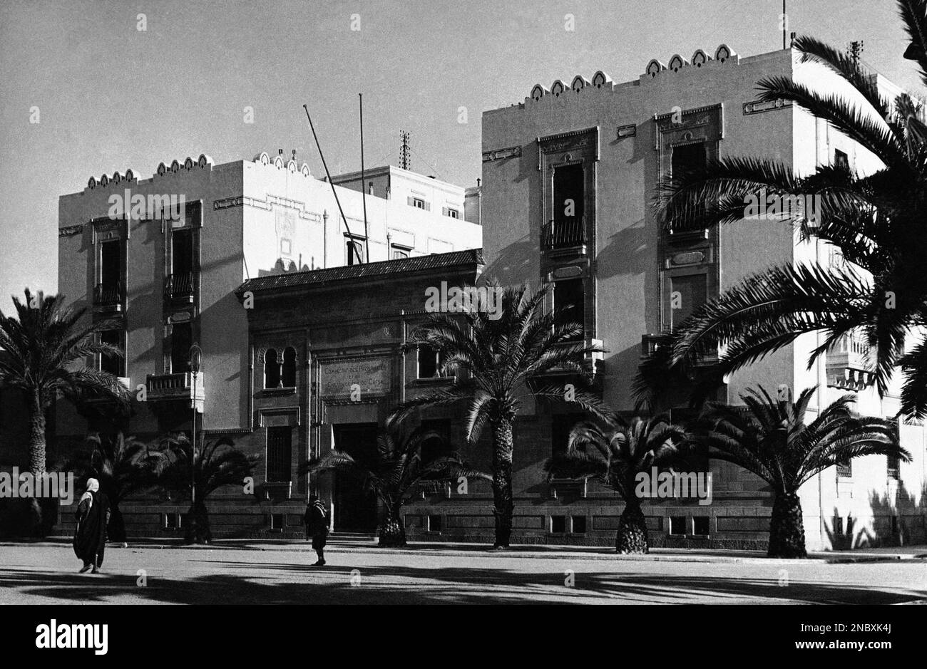 This is the building housing the administration of Phosphates, Mines ...