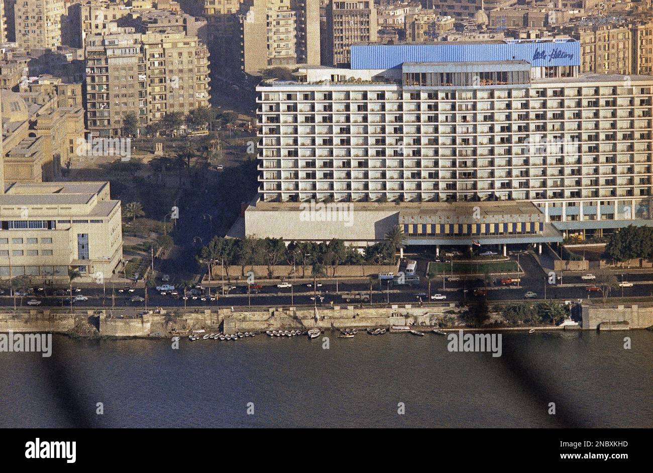 The twenty-five mile Nile Corniche is the favorite promenade of rich ...