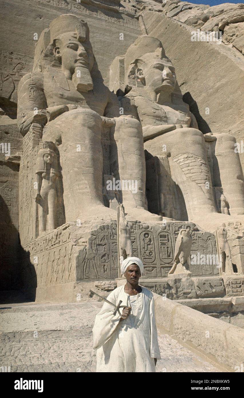 Egyptian monuments and giant statues being rescued in response to the ...