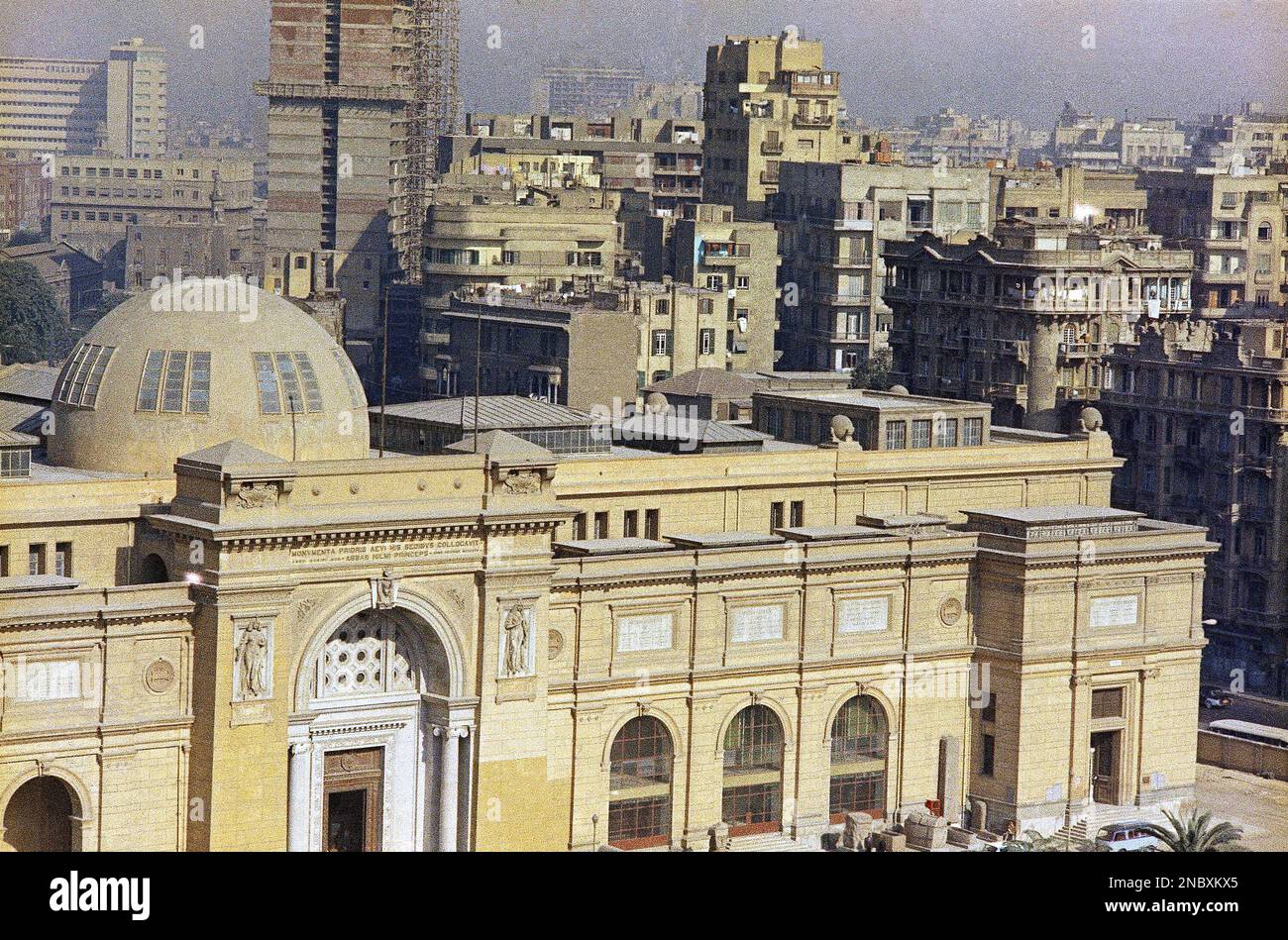Cairoâ€™s national museum in an undated photo, shelters where great ...