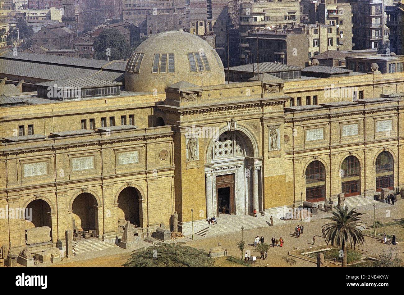 Cairo’s national museum in an undated photo, shelters where great ...