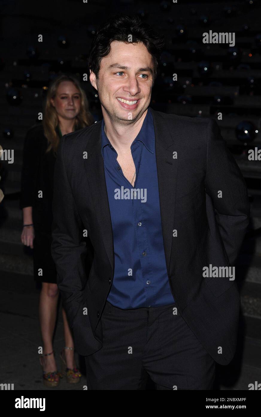 Actor Zach Braff attends the Tribeca Film Festival Vanity Fair party ...