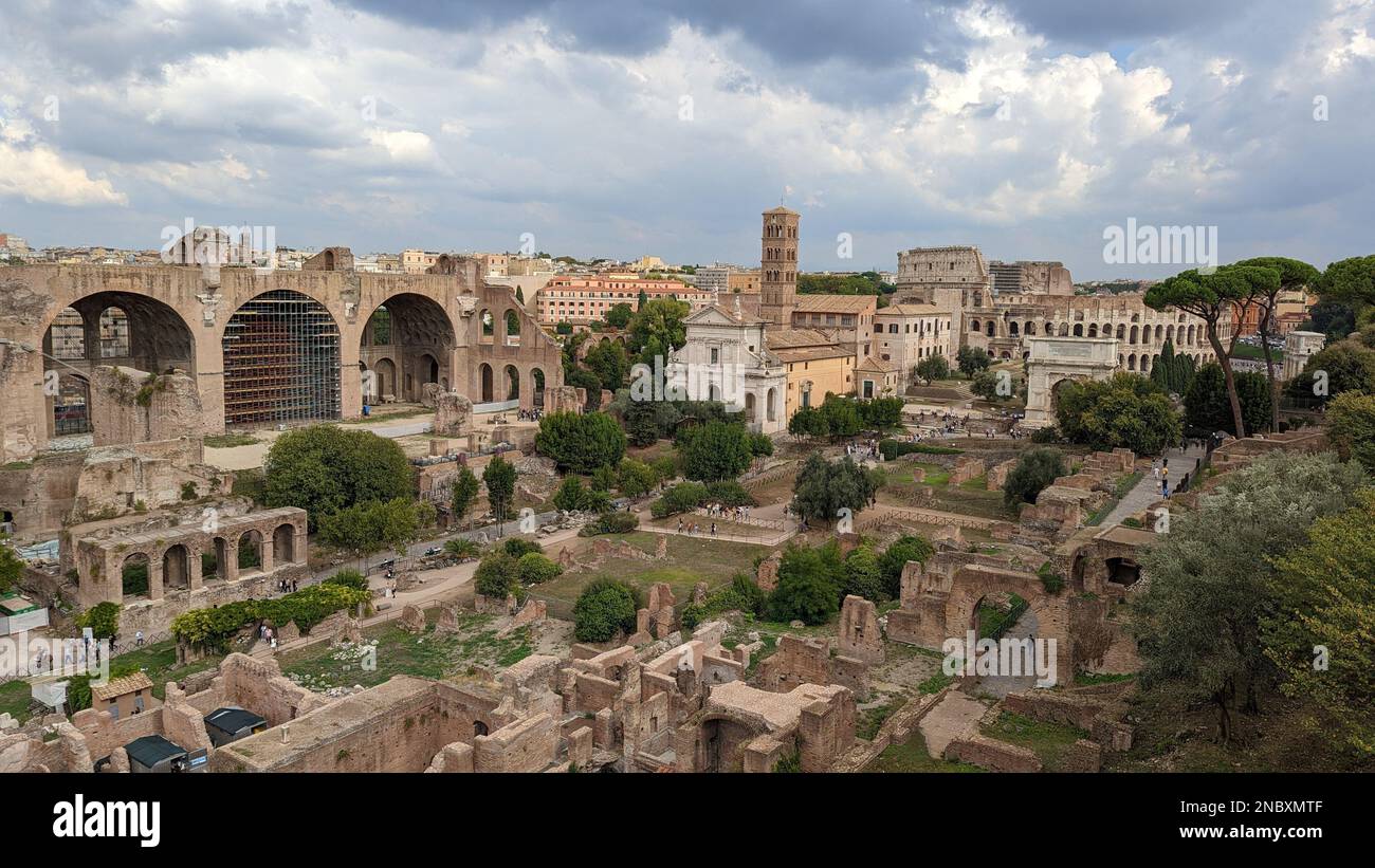The Roman Forum in Rome, Italy Stock Photo - Alamy