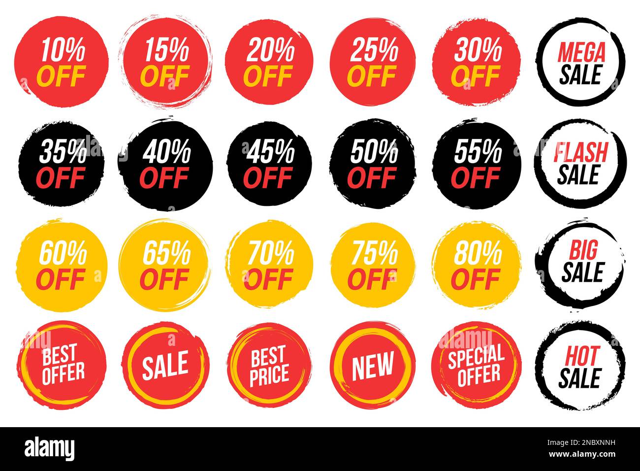 Scratch off circle vector hi-res stock photography and images - Alamy