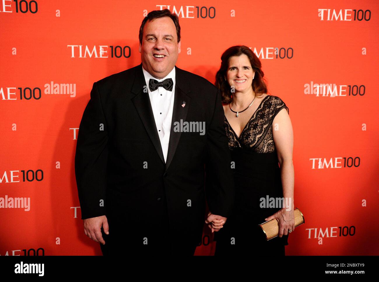 New Jersey Gov. Chris Christie and his wife Mary Pat Christie attend ...