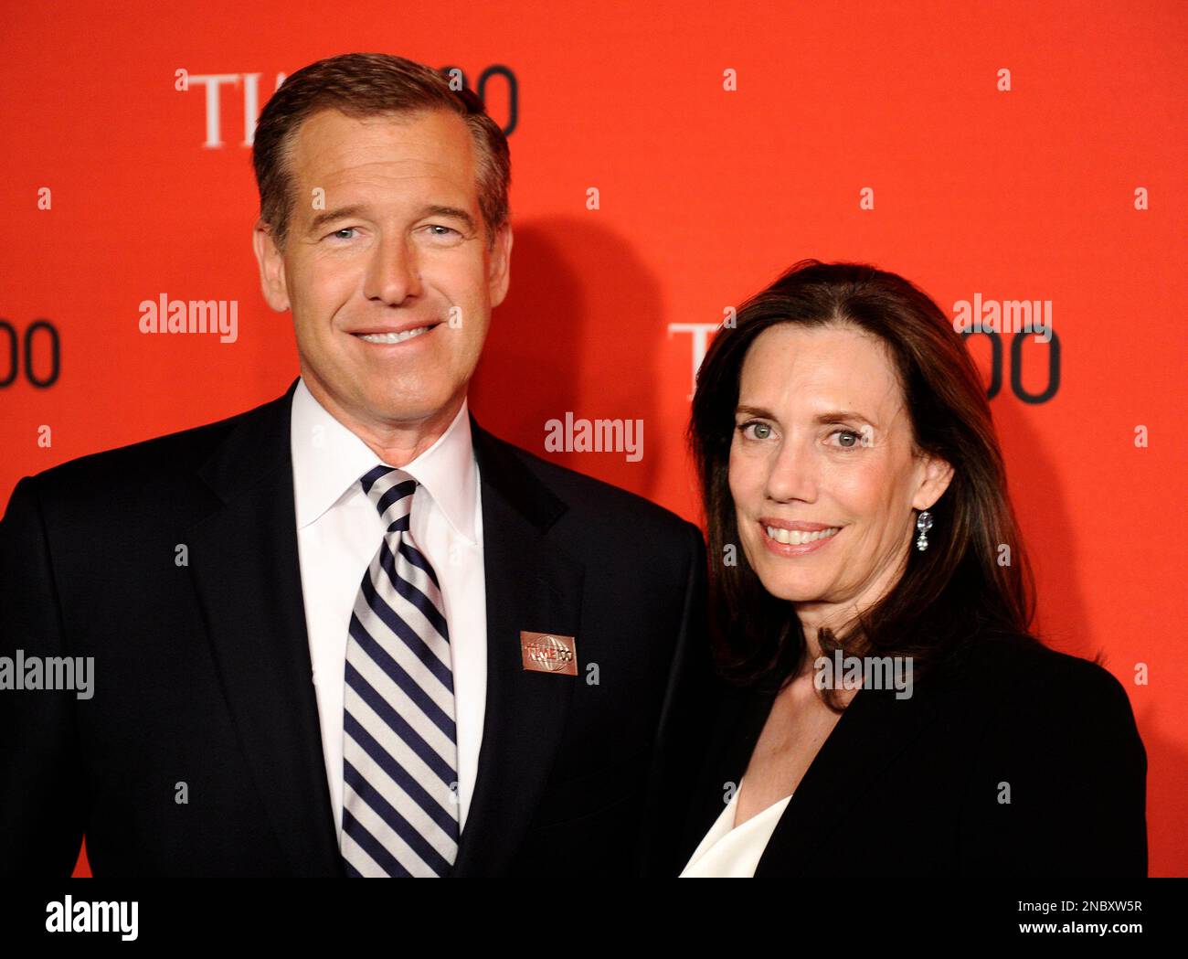NBC Nightly News anchor Brian Williams and his wife Jane Stoddard ...