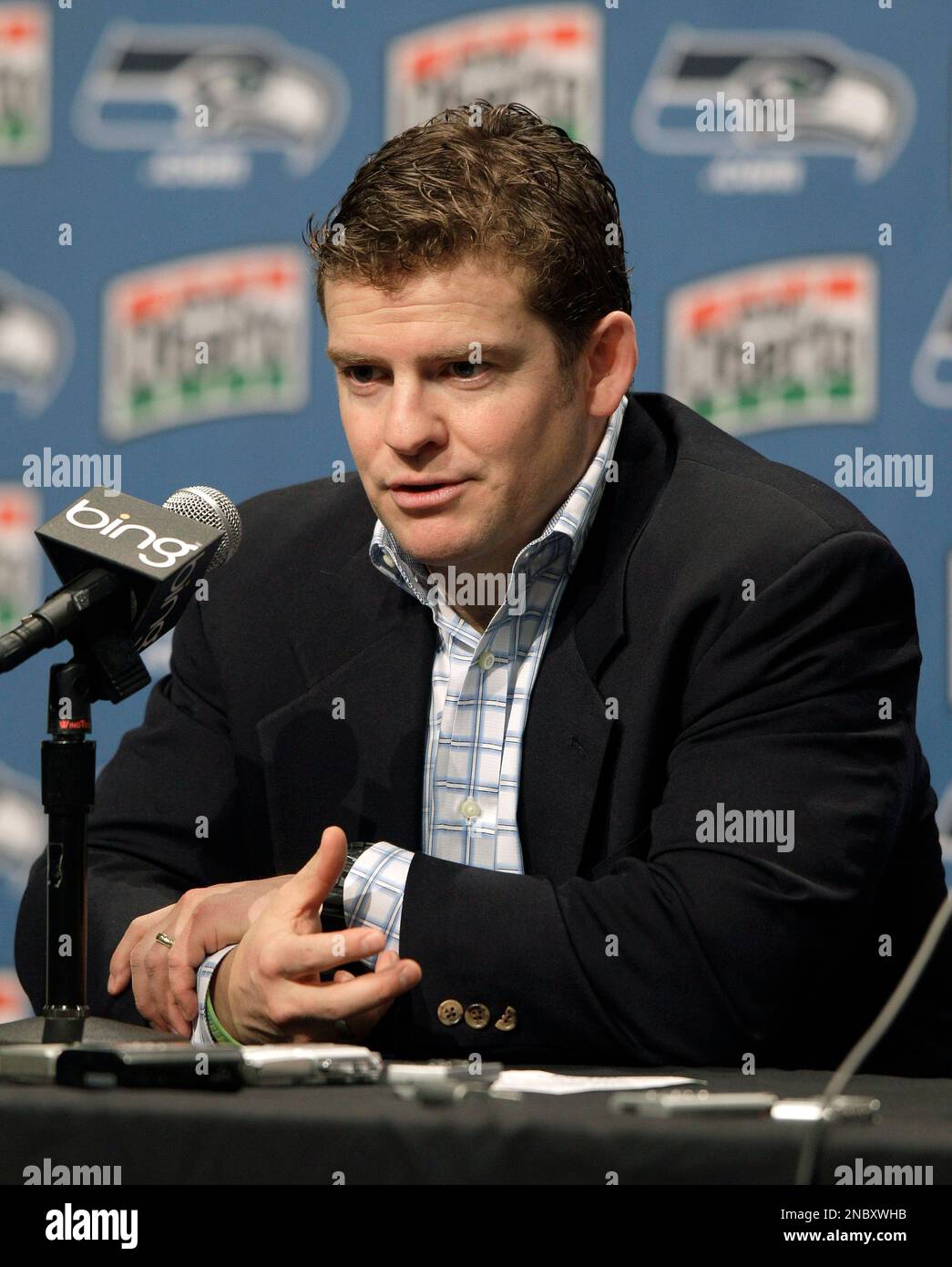 Seattle Seahawks general manager John Schneider answers questions about ...