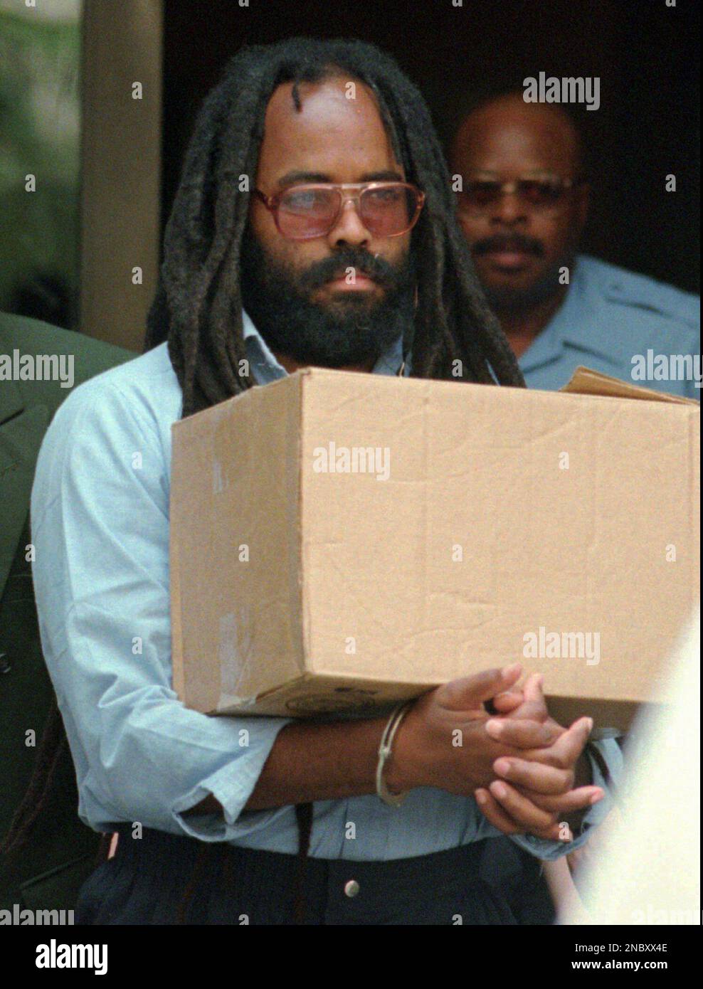FILE - In this July 12, 1995 file photos, convicted police killer and ...