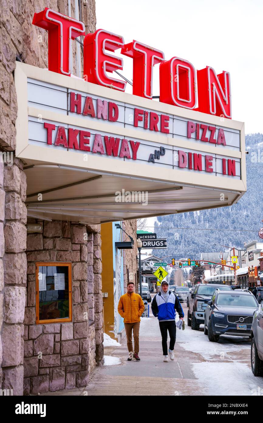 Jackson hole ski resort hi-res stock photography and images - Alamy