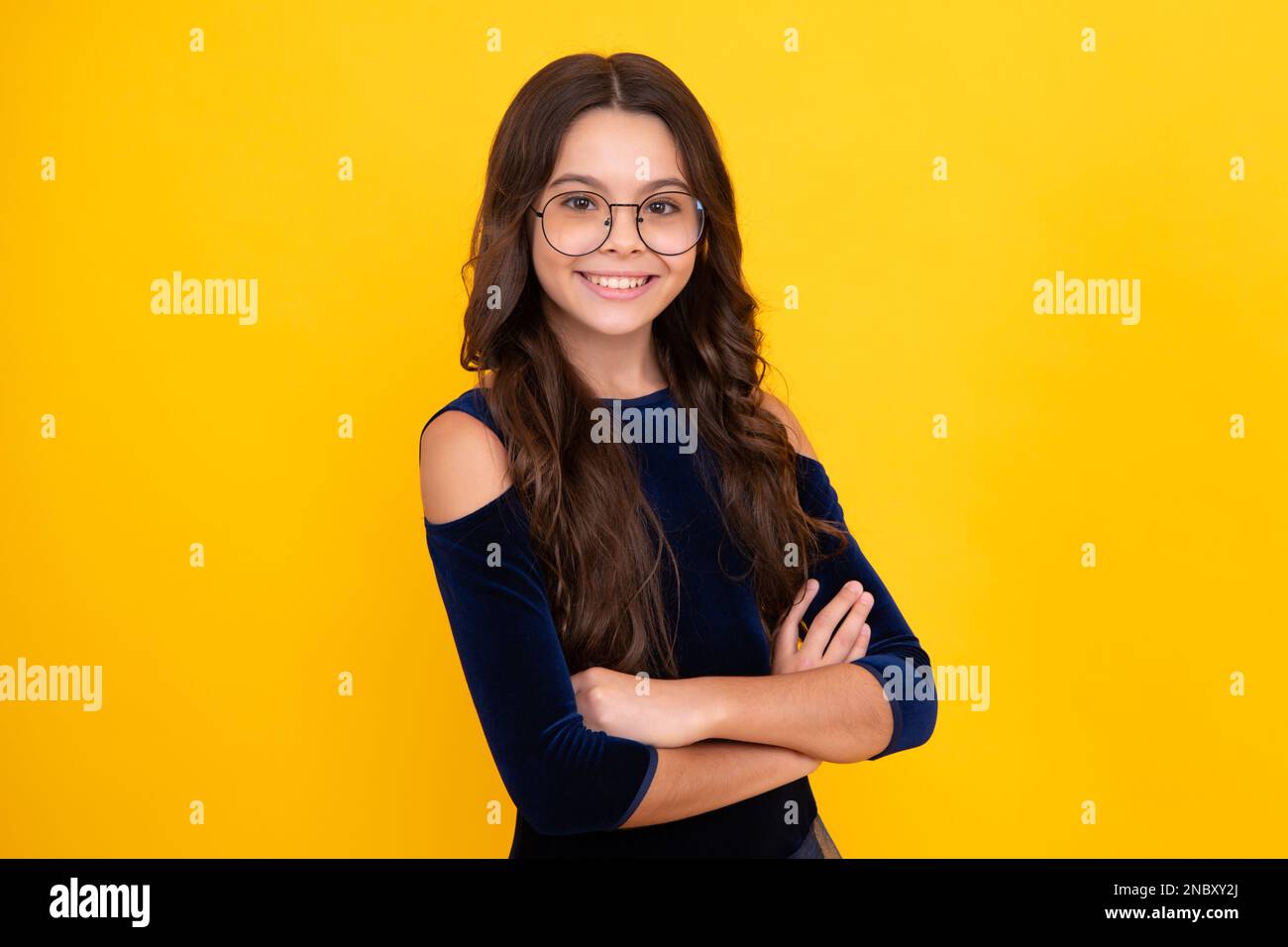 Happy face, positive and smiling emotions of teenager girl. Portrait of ...