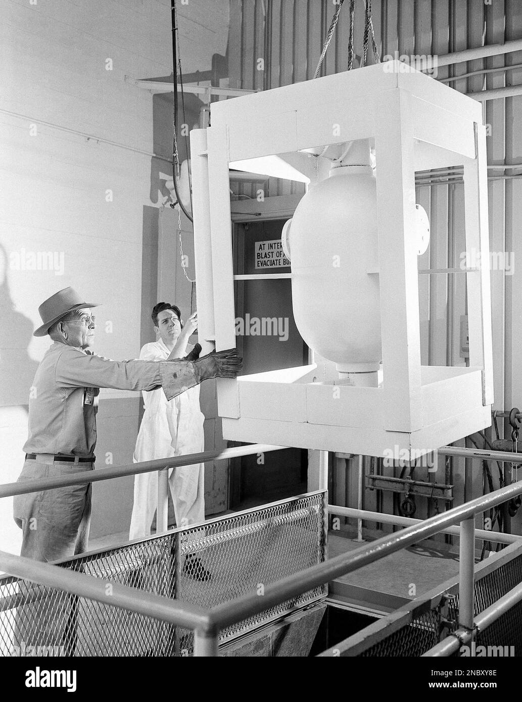 The largest shipment of radio-activated cobalt gets started on its way ...