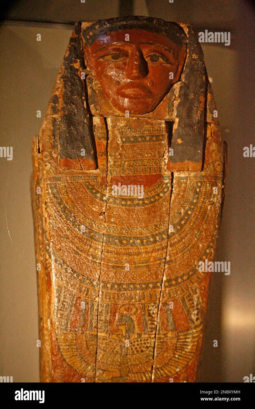In this photo taken Jan. 25, 2011, the sarcophagus of the 6th century B ...
