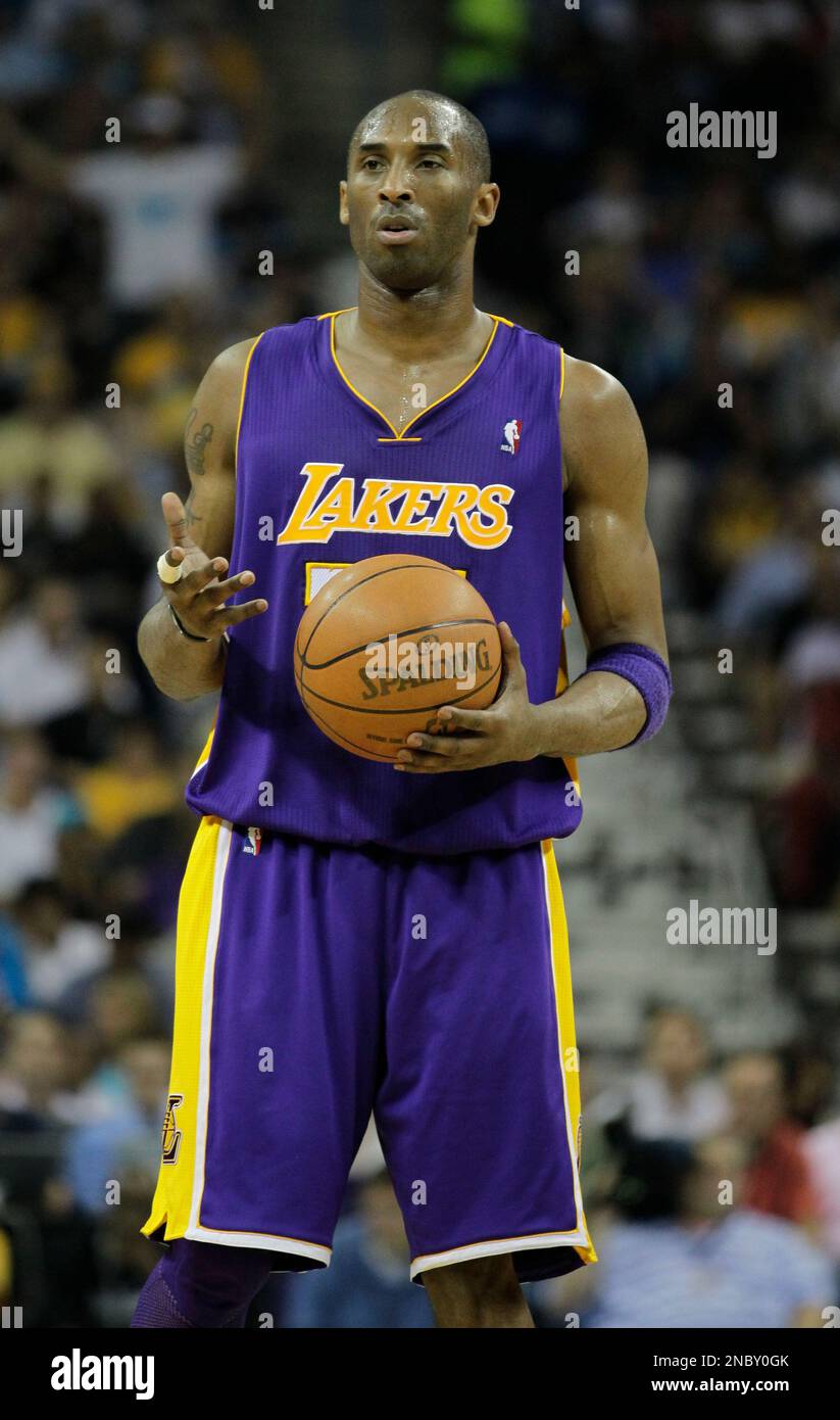 Los Angeles Lakers shooting guard Kobe Bryant (24) during game 4 of a ...