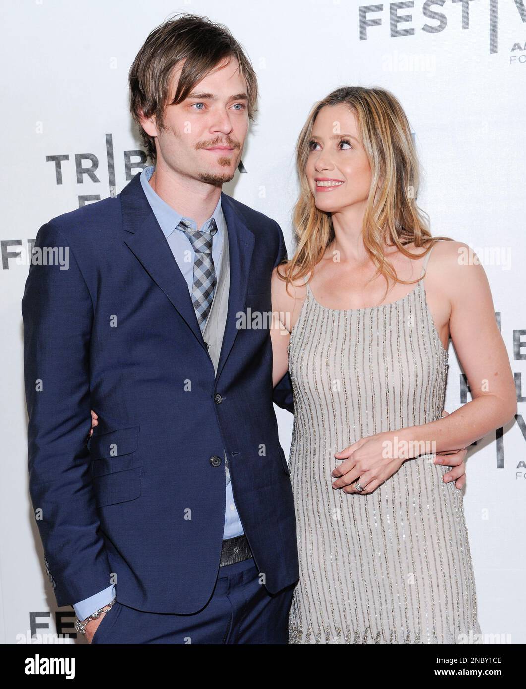 Actress Mira Sorvino and husband Christopher Backus attend the world ...