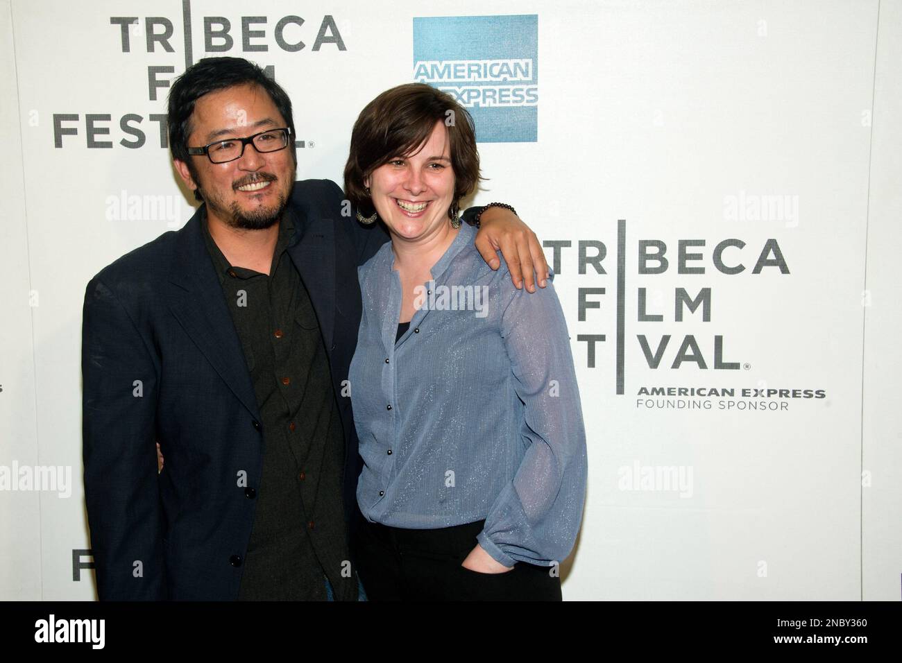 Dennis Lee and Beth Janson arrive to the 'Jesus Henry Christ' premiere during the Tribeca Film ...