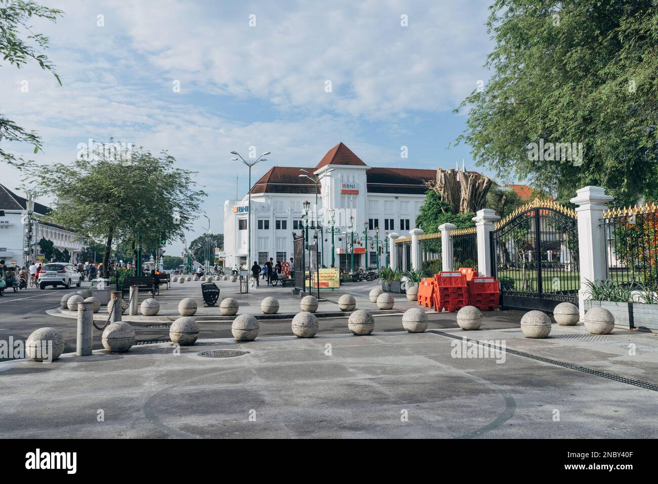 Yogyakarta, Indonesia - Circa 2023: 0 Km center landmark of Jogja city ...