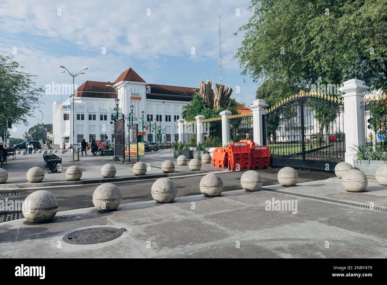 Yogyakarta, Indonesia - Circa 2023: 0 Km center landmark of Jogja city ...