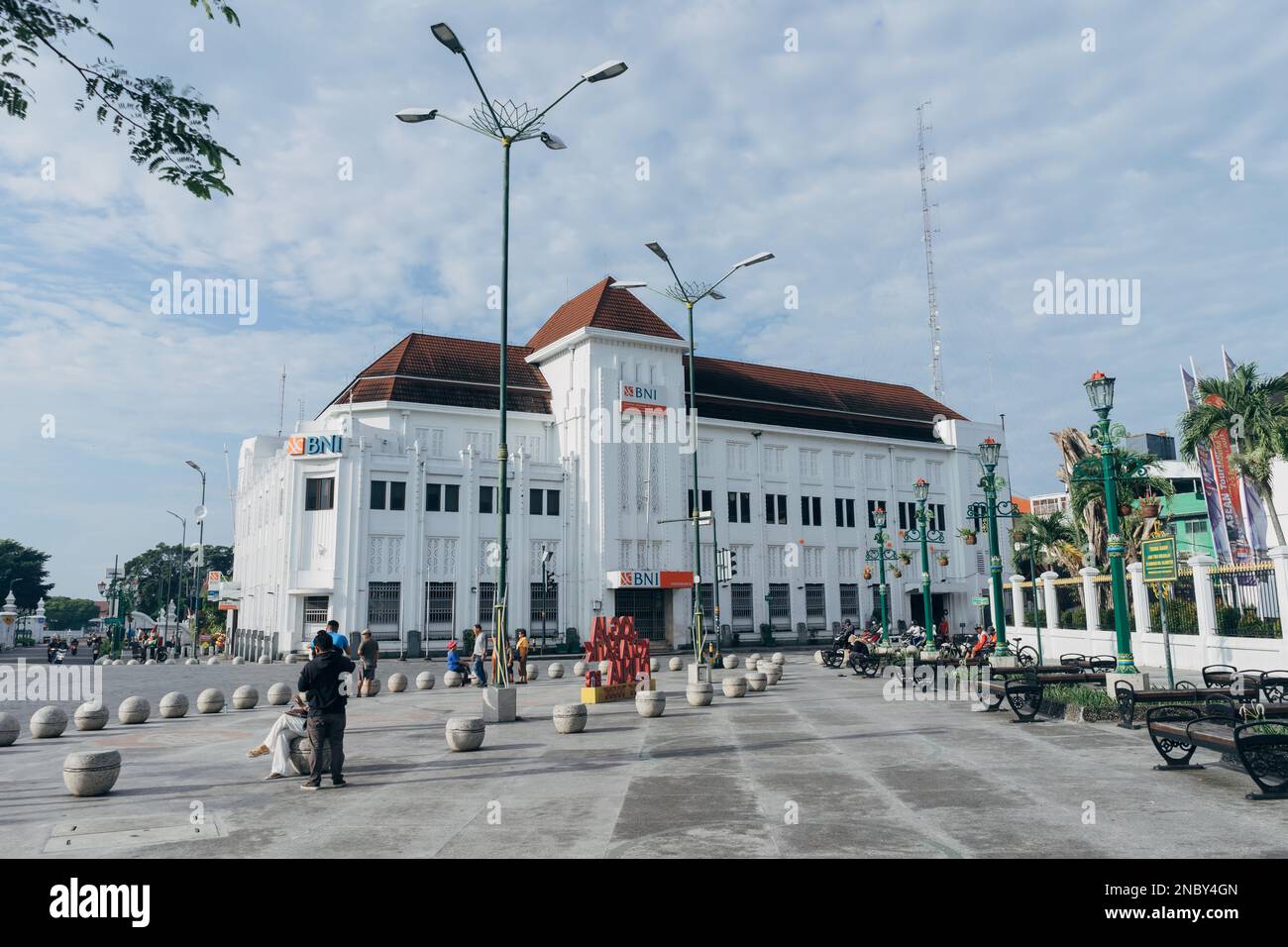 Yogyakarta, Indonesia - Circa 2023: 0 Km center landmark of Jogja city ...