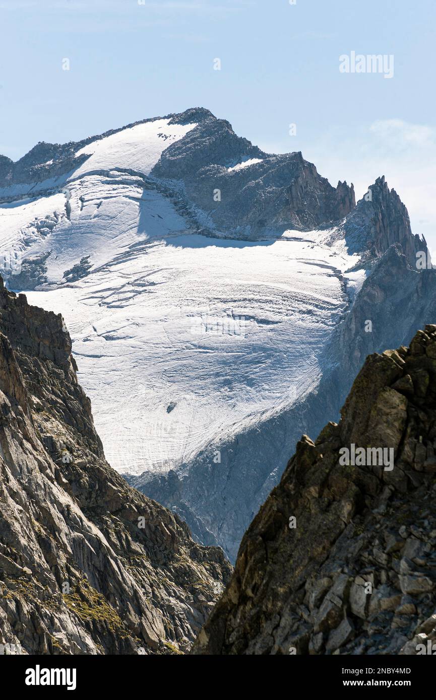 presanella glacier, tonale pass, italy Stock Photo - Alamy