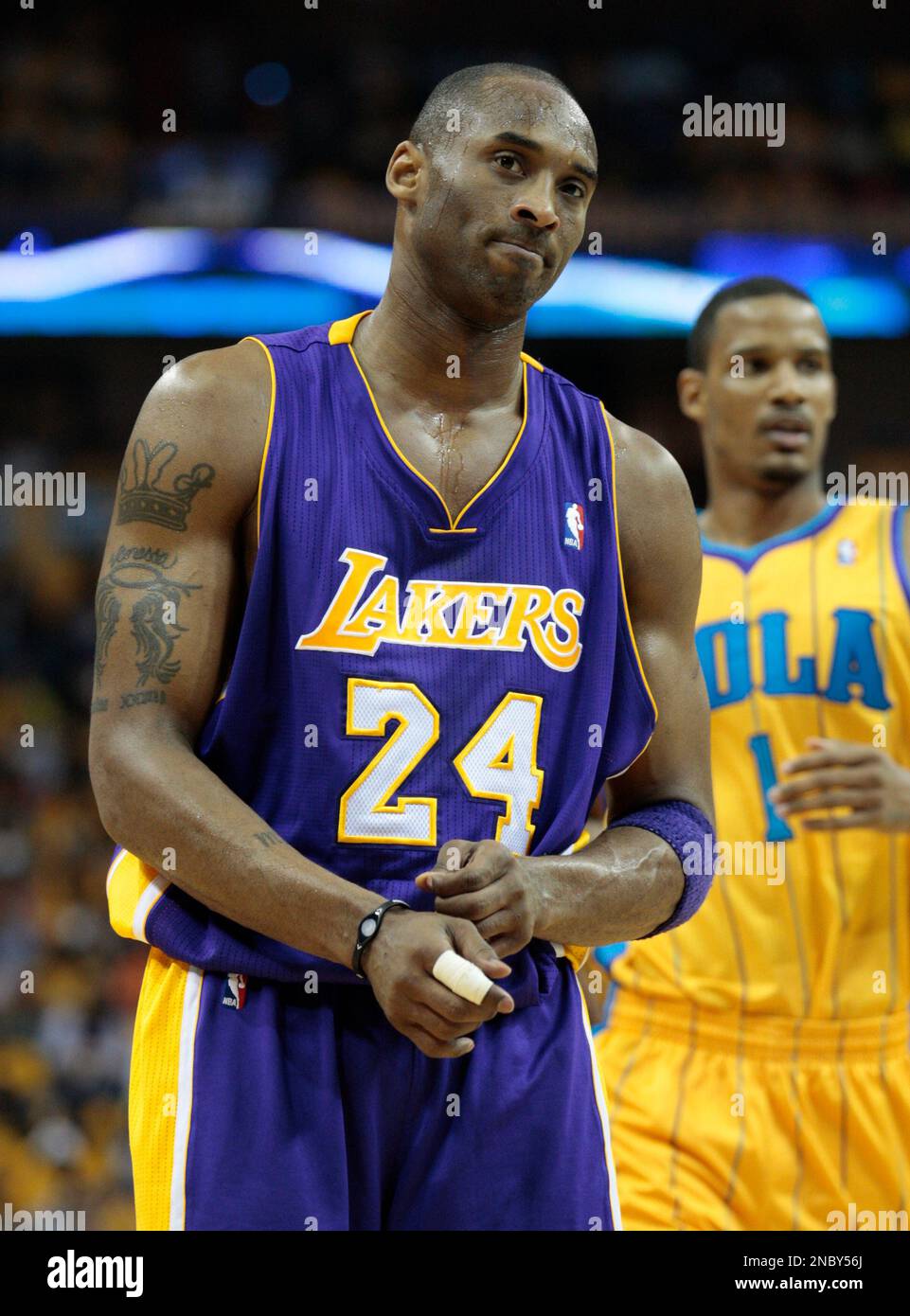 Los Angeles Lakers shooting guard Kobe Bryant (24) during Game 3 of a ...