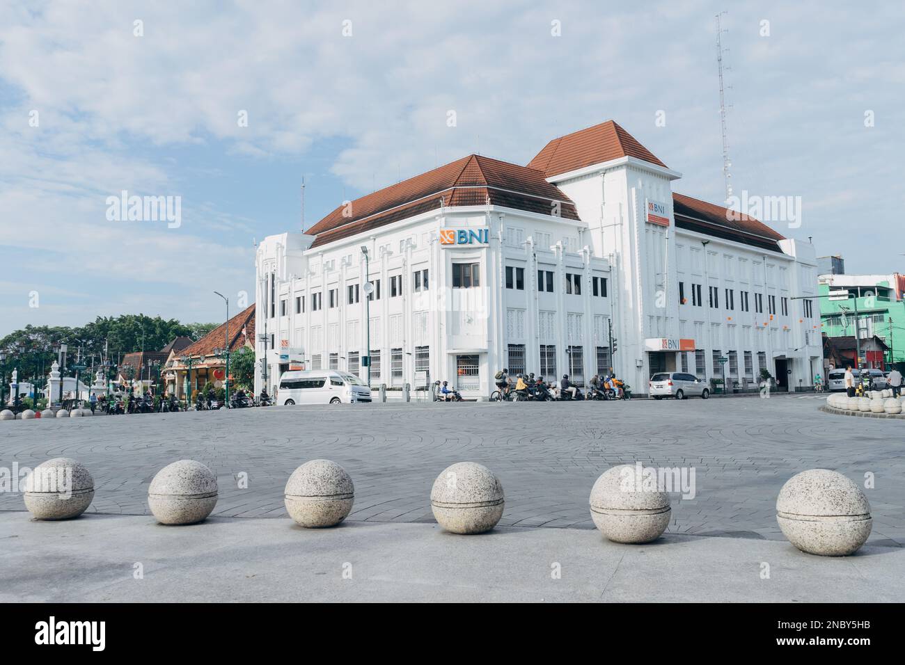 Yogyakarta, Indonesia - Circa 2023: 0 Km center landmark of Jogja city ...
