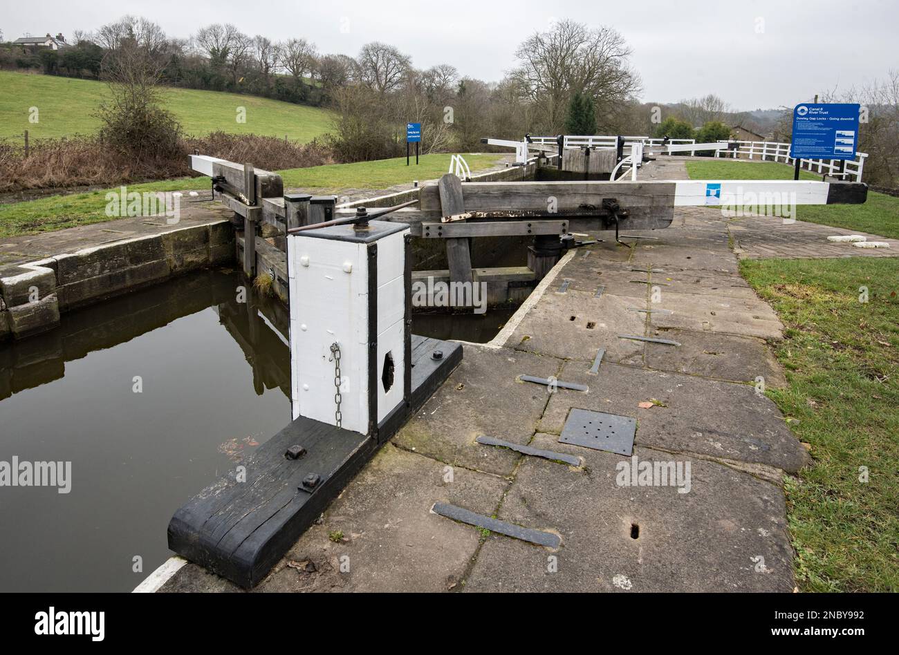 Stair lock near dowley gap hi-res stock photography and images - Alamy