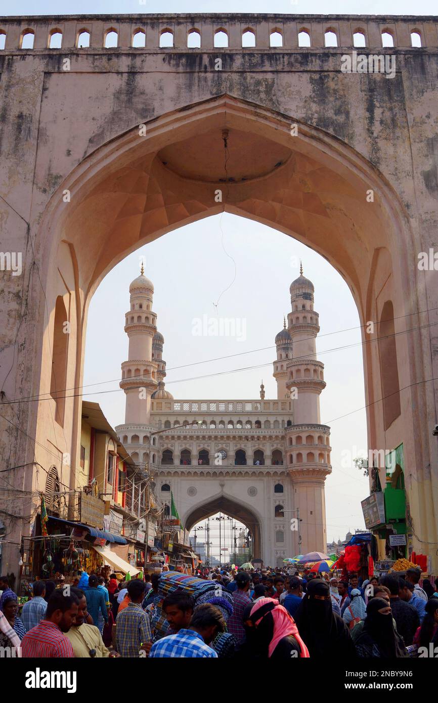 Hyderabad charminar hi-res stock photography and images - Alamy