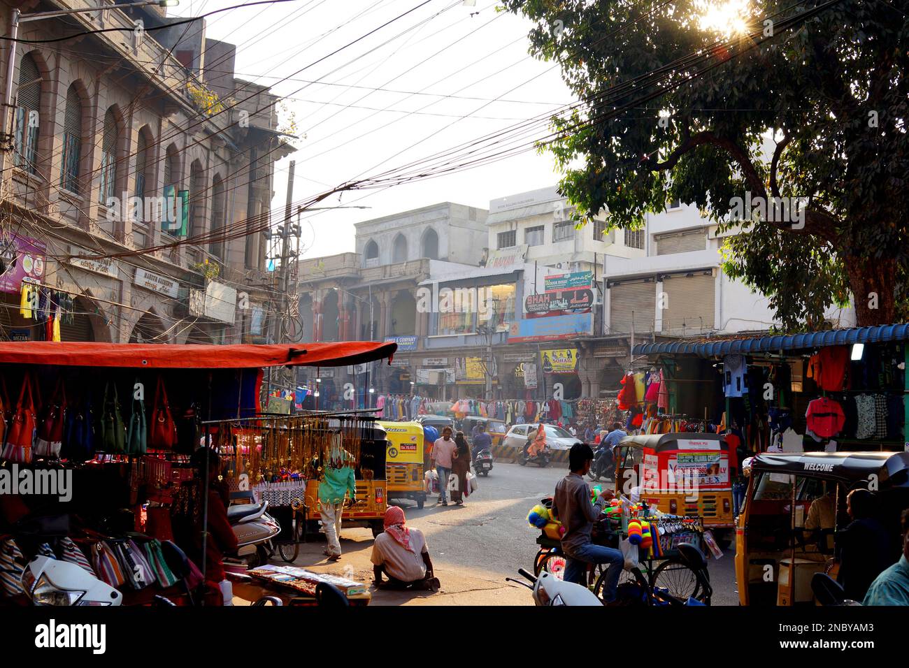 Laad Bazaar or Choodi Bazaar old market located around the historic ...