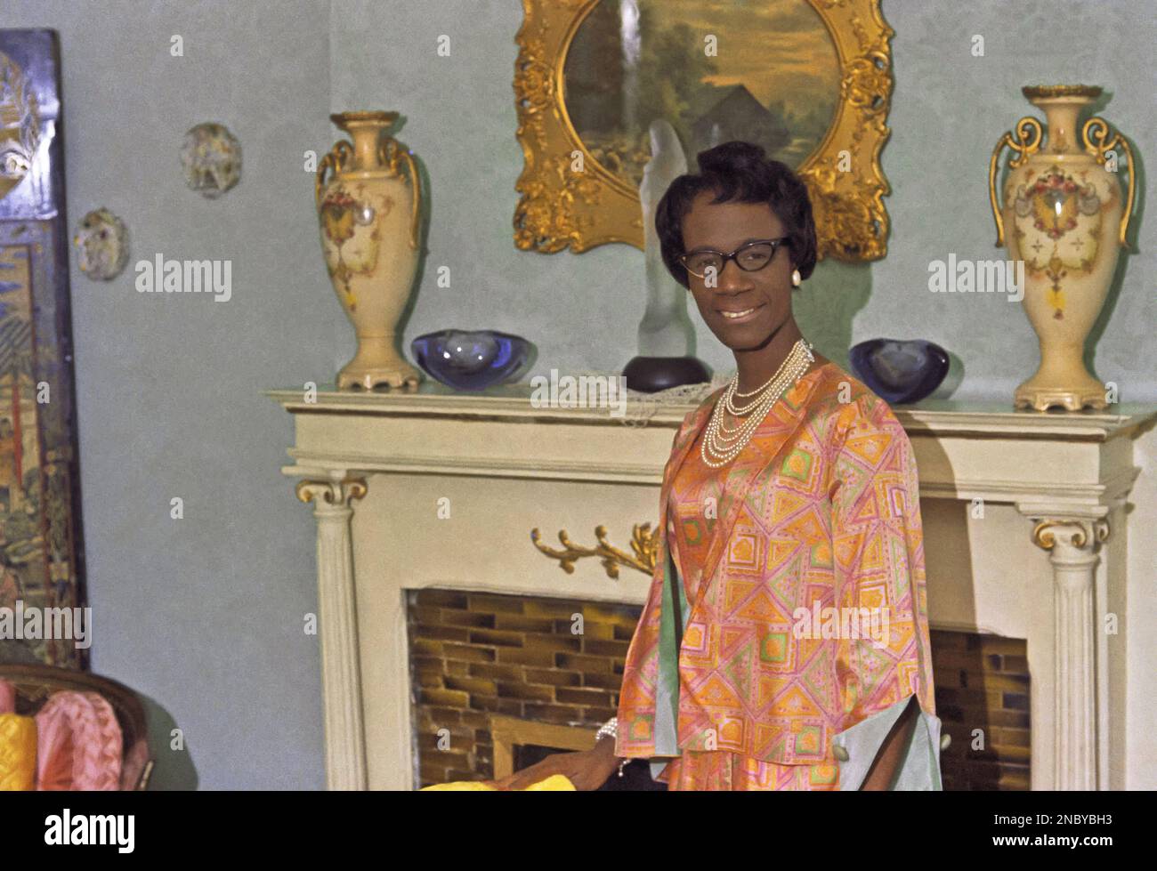 Shirley Chisholm (D-NY) the first black Congresswoman from Brooklyn ...