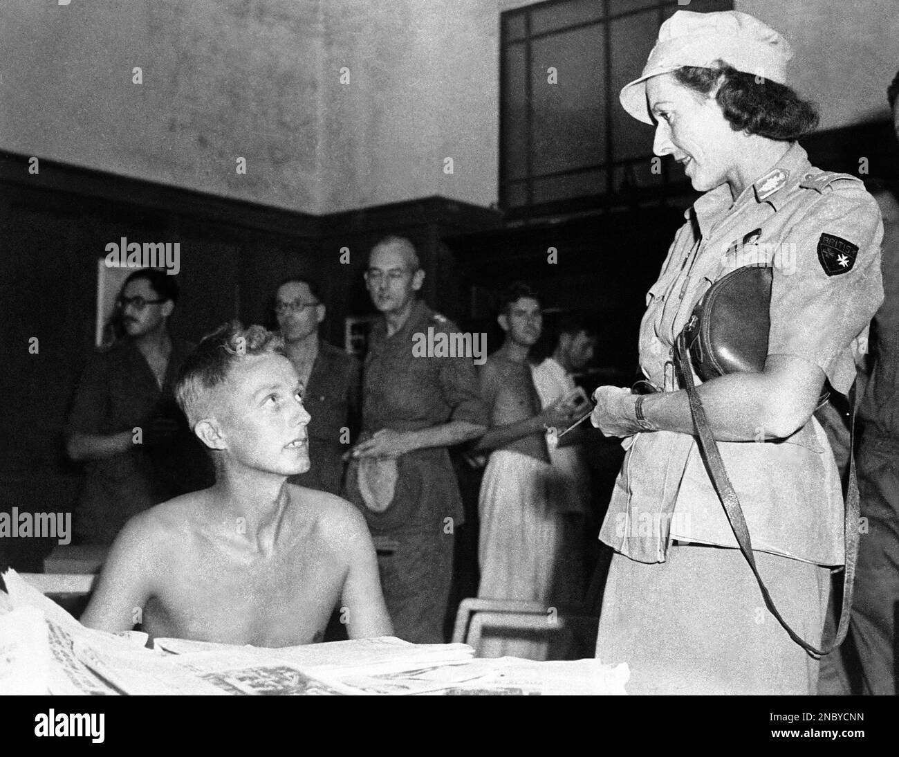 Lady Edwina Mountbatten is in Rangoon supervising the reception and ...