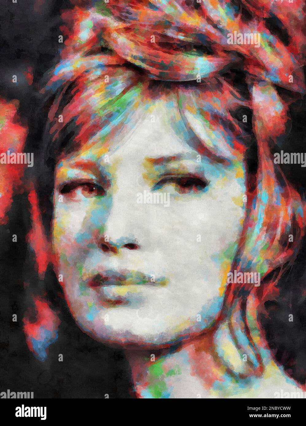 Portrait monica vitti hi-res stock photography and images - Alamy