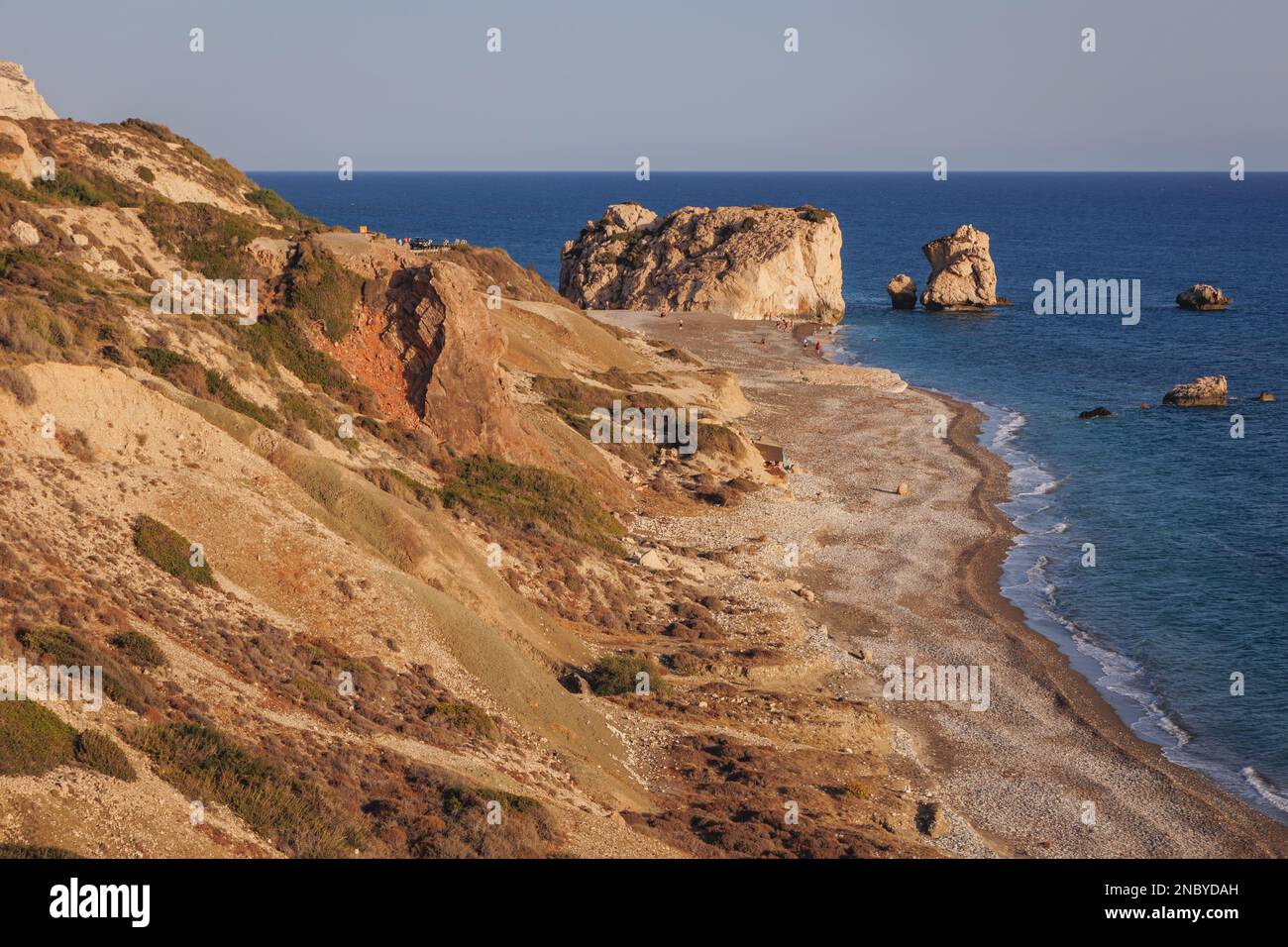 Petra tou Romiou - Rock of the Roman also known as Aphrodite Rock near ...