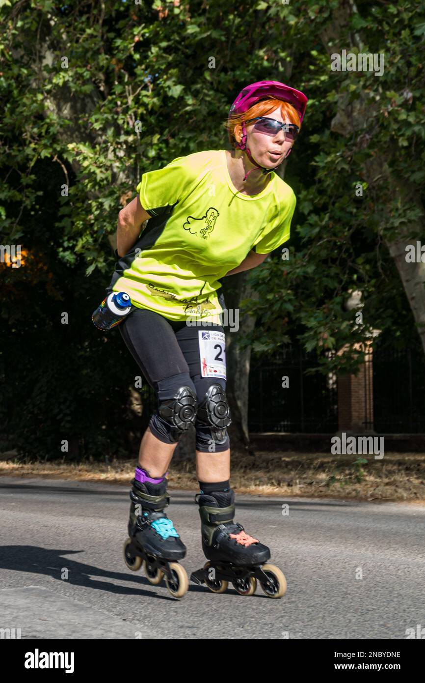 Marathon skating hi-res stock photography and images - Alamy