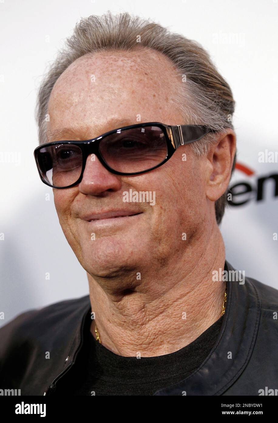 Actor Peter Fonda arrives at the premiere of "Pom Wonderful Presents ...