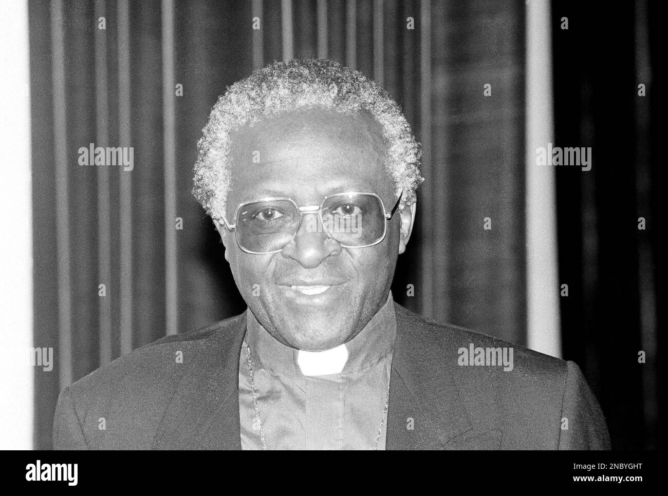 Bishop Desmond Tutu, outspoken foe of South African racial policies who ...