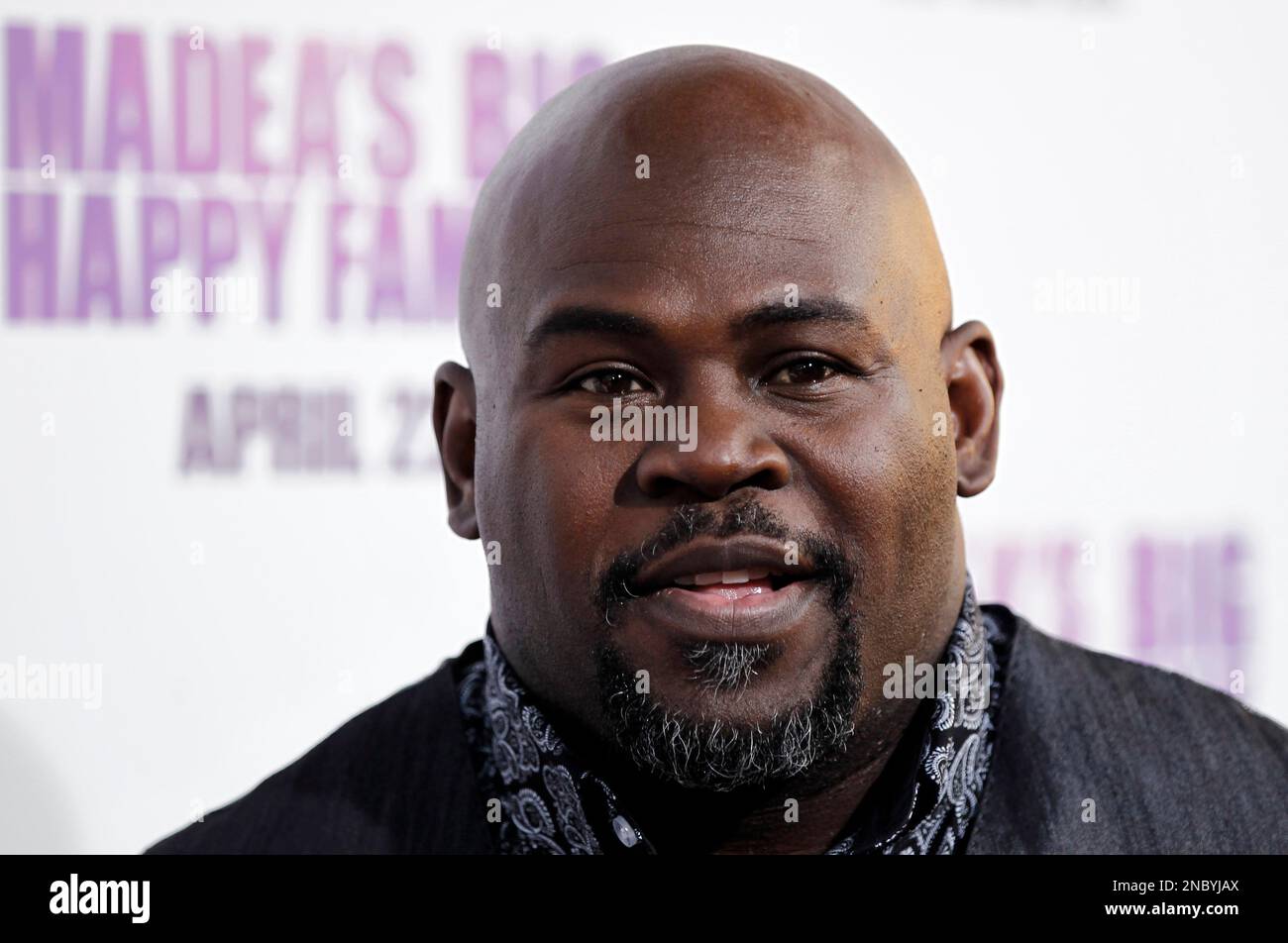 Cast member David Mann arrives at the premiere of "Madea's Big Happy ...