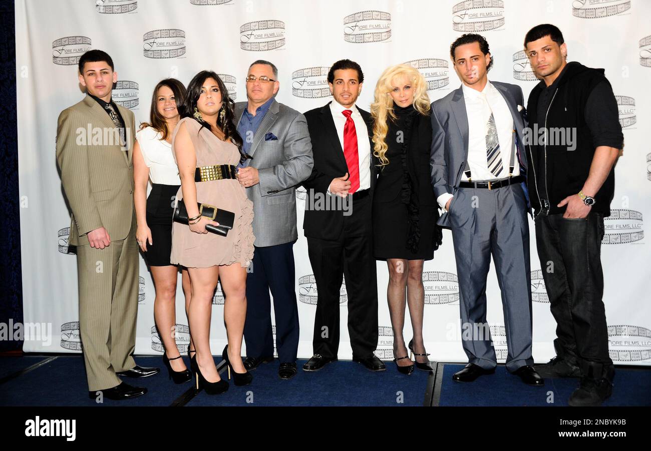 From left, John Gotti Jr. with his children, Carmine Gotti Agnello ...