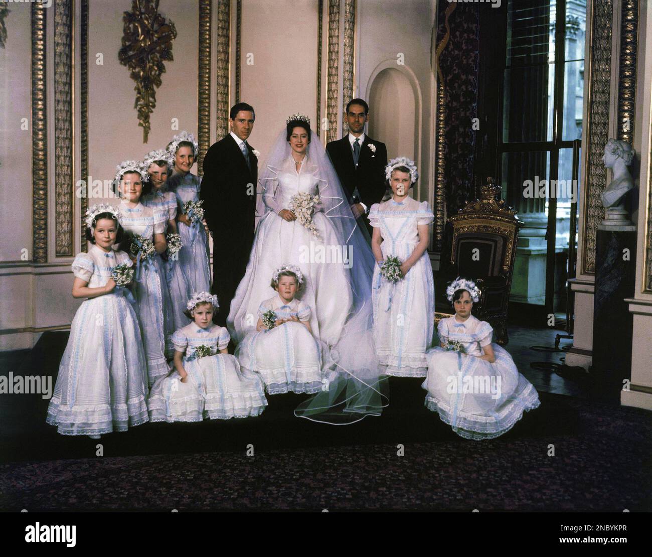 Great Britain Princess Margaret with husband, Anthony Armstrong Jones ...