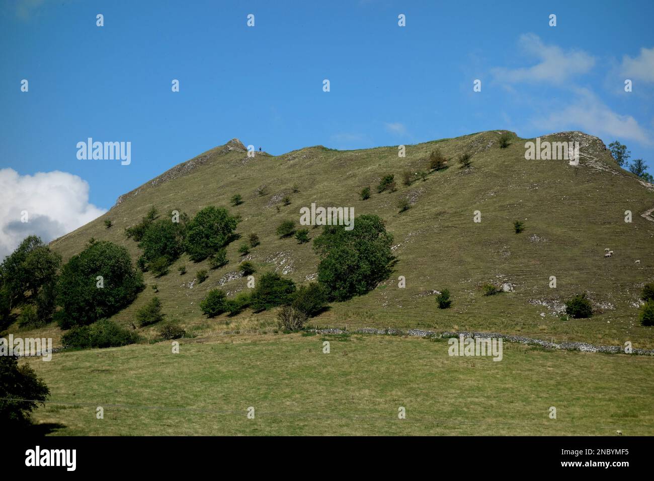 Parkhouse Hill from near Glutton Bridge in the Dove Valley, Peak ...