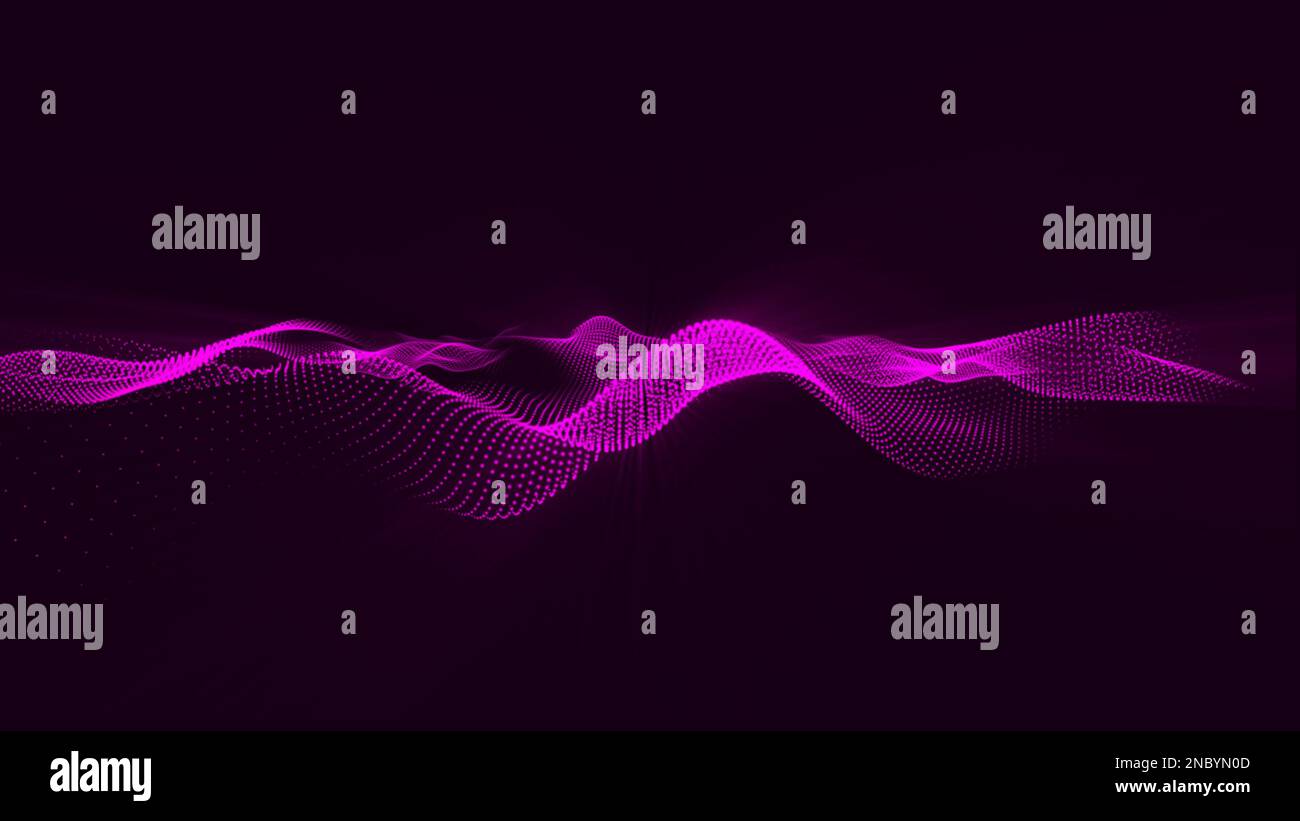 Hi-tech and big data background design. Purple abstract background with ...