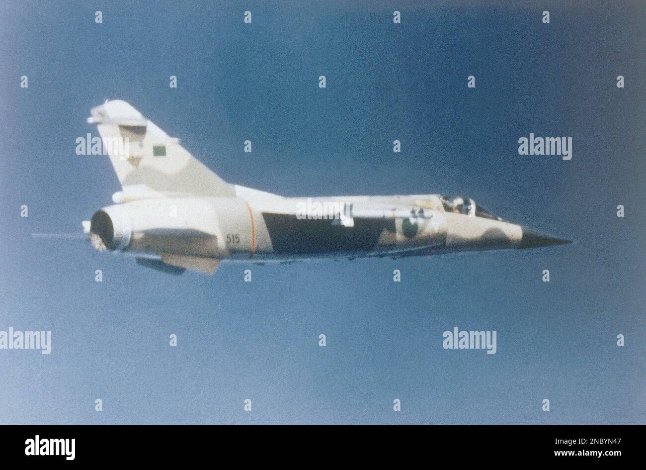 A Libyan Mirage “F-1” aircraft armed with 2 R 550 MAGIC air-to-air ...