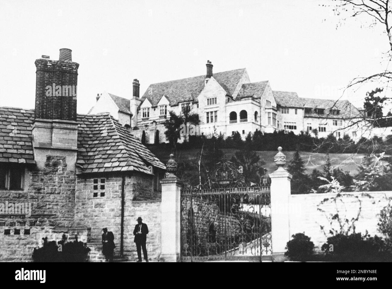 Greystone mansion of the late oil magnate, Edward L. Doheny Jr. on Feb ...